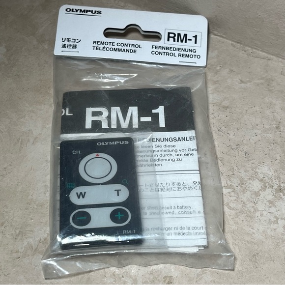 Olympus | Other | Olympus Camedia Rm Remote Control New | Poshmark